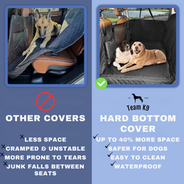 NEW Waterproof Hard Bottom Car & Truck Seat Hammock Cover – Team K9