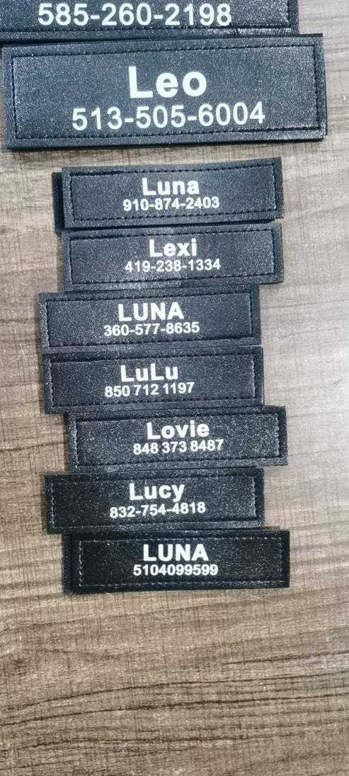 Custom Hook & Loop Patch For Harness (1 Pair) – Team K9